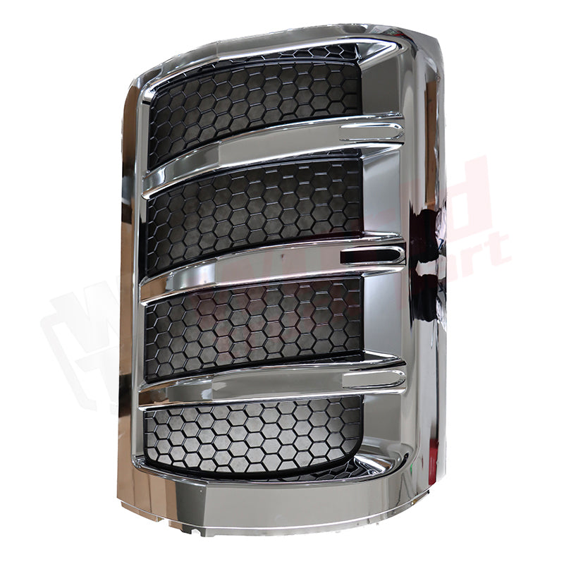 RH Reefer Roadside Grille Chrome Thermo King — World Truck Part Ltd