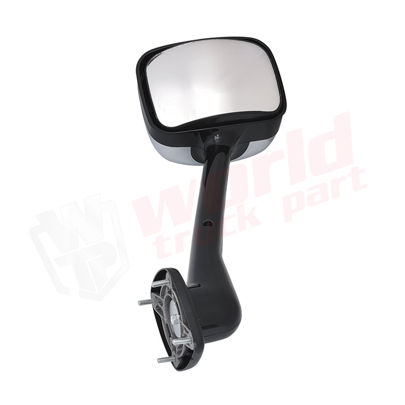 RH Complete Hood Mirror Assembly Black Arm with Chrome Cover Freightli ...